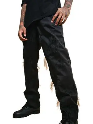 CROSS COLOURS Atelier Starmaker Tapered Pants Black