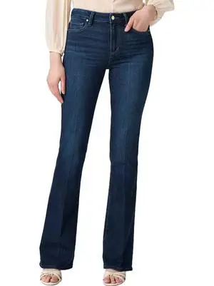 Paige Laurel Canyon High Waist Bootcut Jeans - Berlin