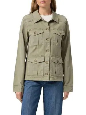 Paige Stacey Utility Jacket - Vintage Oak Moss