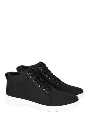 JAMES O'REGAN Knight High-Top Sneaker Black Matte
