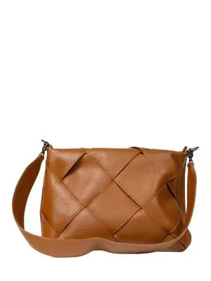 DEUX MAINS Optimal Leather Shoulder Bag