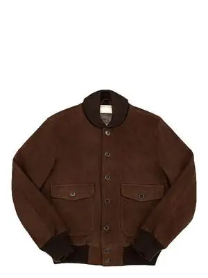 LAST WOLF Voyageurs Bomber Jacket - Hazelnut