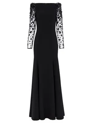 Jenny Packham Sylvia Maxi Gown - Liquorice