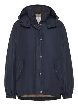 Brunello Cucinelli Water-resistant Taffeta Down Jacket - Blue