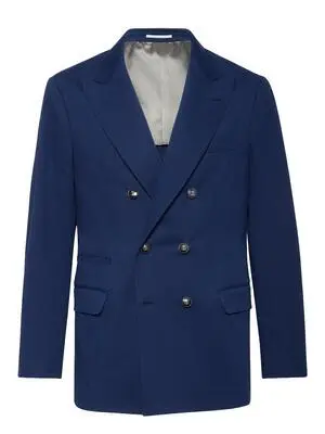 Brunello Cucinelli Gabardine Blazer - Lagoon