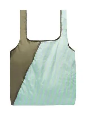 LEFRIK Offcut Shopper Bag - Olive Dream Blue