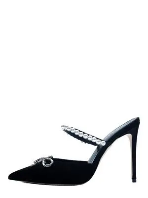 ZENA ZIORA Philippa 100 Pearl Stiletto Mule
