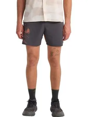 ROARK Alta 5 Printed Drawstring Shorts - Onx