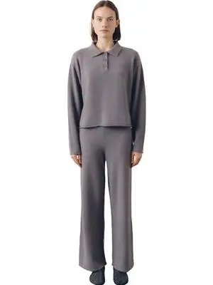 ALL MY LOVE Katie Cashmere Sweater - Cloud