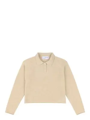 ALL MY LOVE Katie Cashmere Sweater - Oat