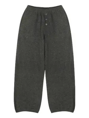 ALL MY LOVE Kayla Cashmere Pants - Charcoal