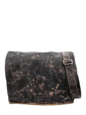 Bed Stu Hampton II Messenger Bag Black Lux