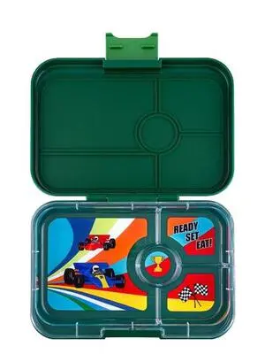 YUMBOX Tapas Sandwich-friendly Bento Box - Greenwich Green