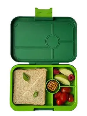 YUMBOX Tapas Sandwich-friendly Bento Box - Palm Green