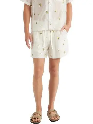 RIZORT Madison Shorts White