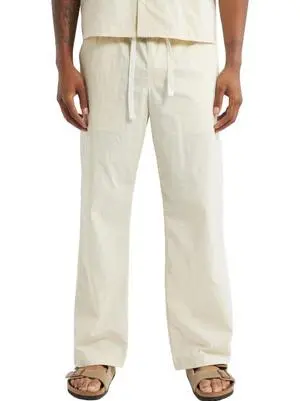 RIZORT Kore Drawstring Nylon Pants Cream