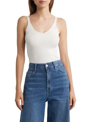 MANGO Gymnastic Rib Knit Tank