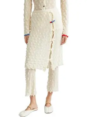 YANYAN Borlor Skirt Pants - Ivory