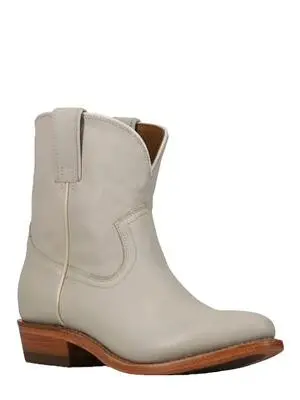 Frye Billy Western Leather Boots - Ivory