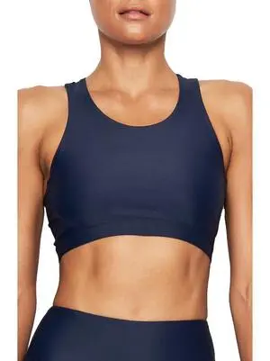 Heroine Sport Body Racerback Sports Bra - Navy