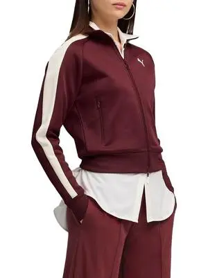 PUMA T7 Always On Track Jacket Ruby Shimmer