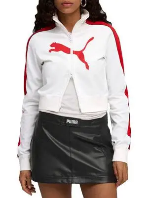PUMA Future Archive Slim Track Jacket - Puma White-for All Time Red