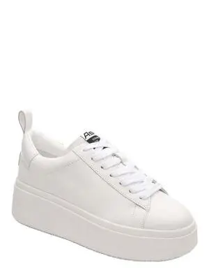Ash Maya Platform Sneakers - White/white