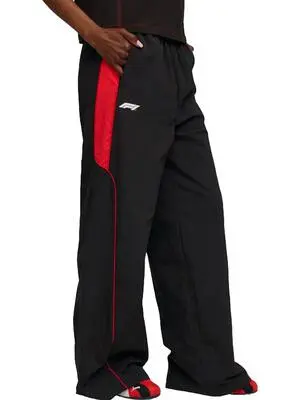 PUMA Formula 1® Woven Nylon Wide Leg Pants - Puma Black