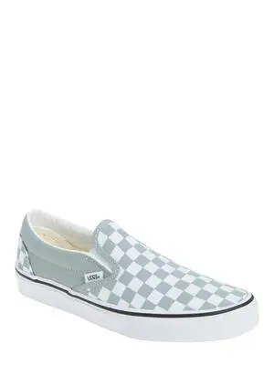 VANS Classic Slip-On Sneaker Color Theory Checkerboard Grey