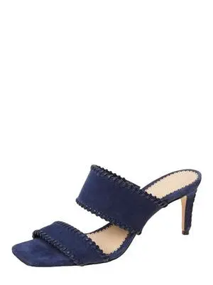 Cinq À Sept Sutton Whipstitch Sandals - Navy