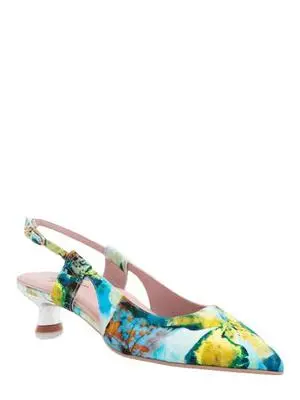 AYELET BY NAOT Ayelet By Naot Vida Slingback Kitten Heel Pumps