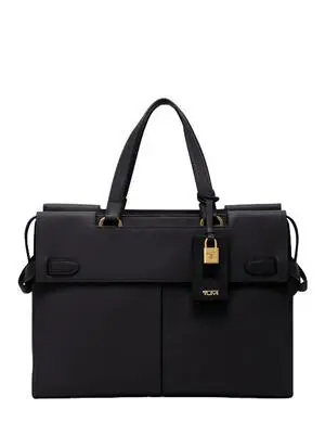 TUMI Leather Agent Medium Tote