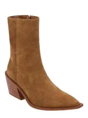 Matisse Cleo Pointed Toe Bootie Bourbon