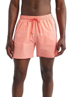 BOSS Iconic Swim Trunks - Coral Pink