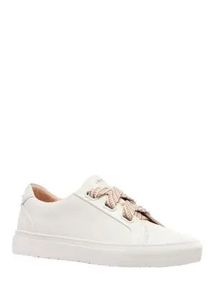 FRANKIE4 Leather Sneaker - White Tumbled