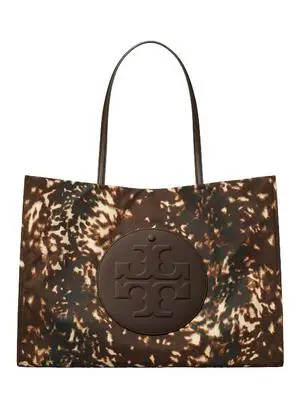 Tory Burch Ella Print Tote Fall Fawn