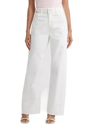 BOSS Crossroad Super Boyfriend Jeans - White
