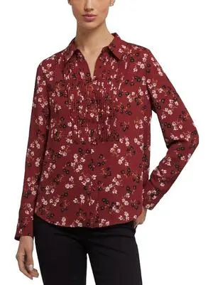 NYDJ Tuxedo Style Button-up Shirt - Bienvenue