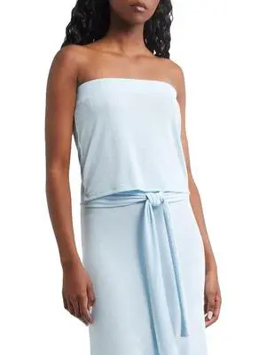 BELLA VENICE Skye Bandeau Top - Blue