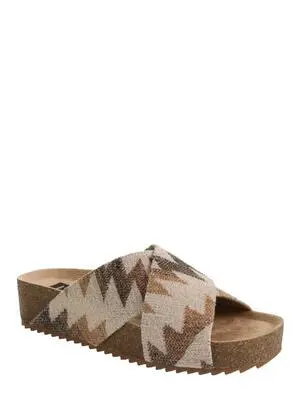 Chinese Laundry Mullberry Platform Sandal Natural