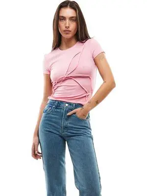 MOTHER OF ALL Pepper T-Shirt Baby Pink