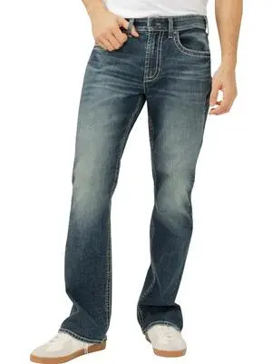 SILVER JEANS CO. Craig Relaxed Fit Bootcut Jeans - Bennett