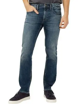 SILVER JEANS CO. Allan Slim Straight Leg Jeans - Ace