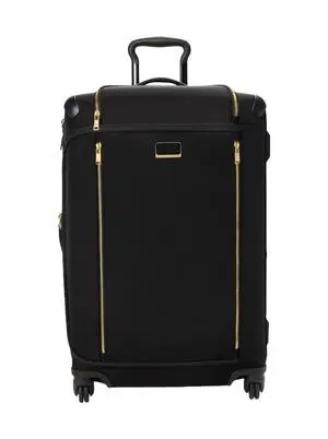 Tumi Voyageur Leger Medium Dual Access Expandable Checked Packing Case - Black/gold
