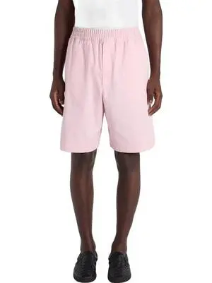 Bottega Veneta Cotton Twill Shorts - Camelia