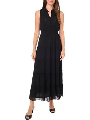 Halogen Sleeveless Maxi Dress - Rich Black