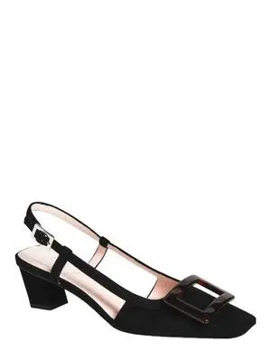 ROGER VIVIER Belle Vivier Slingback Pump - Nero
