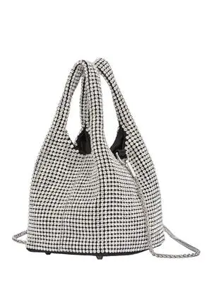 LADY COUTURE Slouchy Shoulder Handbag Silver