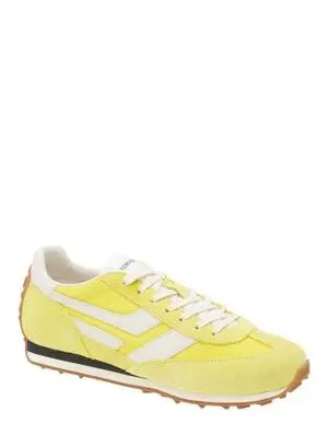 TOM FORD Mick Mixed Media Sneakers - 5y004 Lemon/white/amber