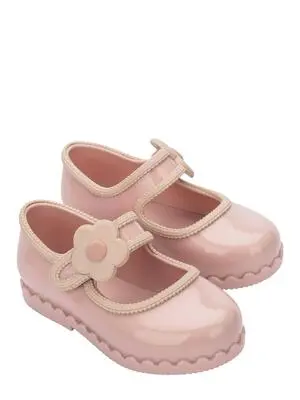 Melissa Hip Ballerina Mary Jane Flat - Light Pink